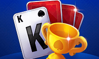 Speel Freecell Solitaire Blue online op Spel.nl