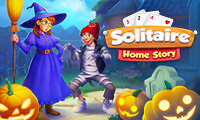 Play Solitaire Home Story online at Mousebreaker.com
